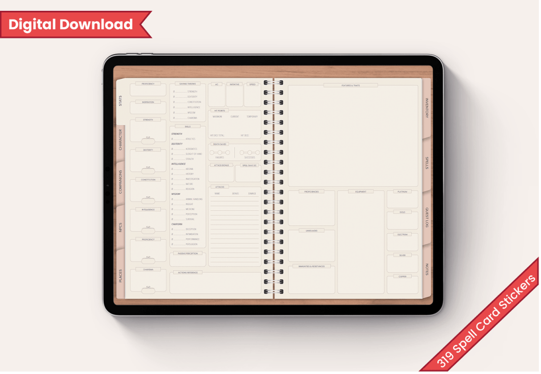 Sphinx Stationery - TTRPG Stationery and Journals